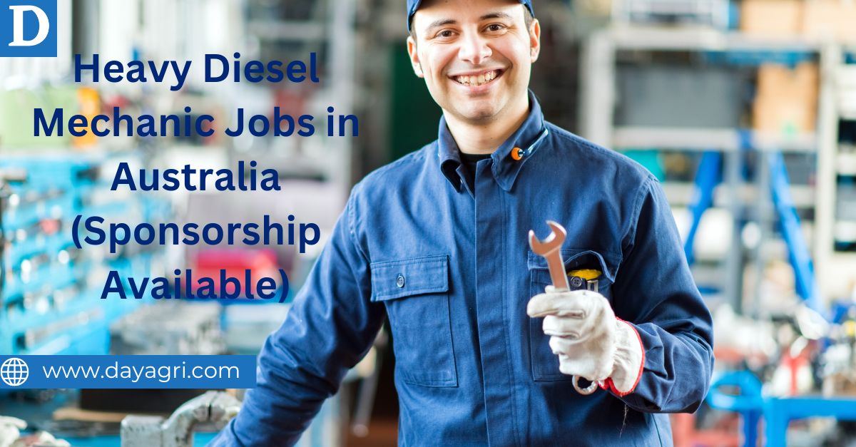 Heavy Diesel Mechanic Jobs in Australia (Sponsorship Available)